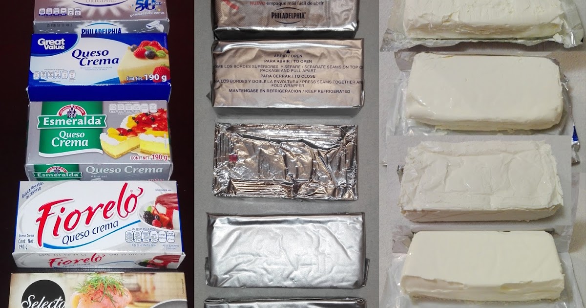 Queso crema...¿philadelphia?