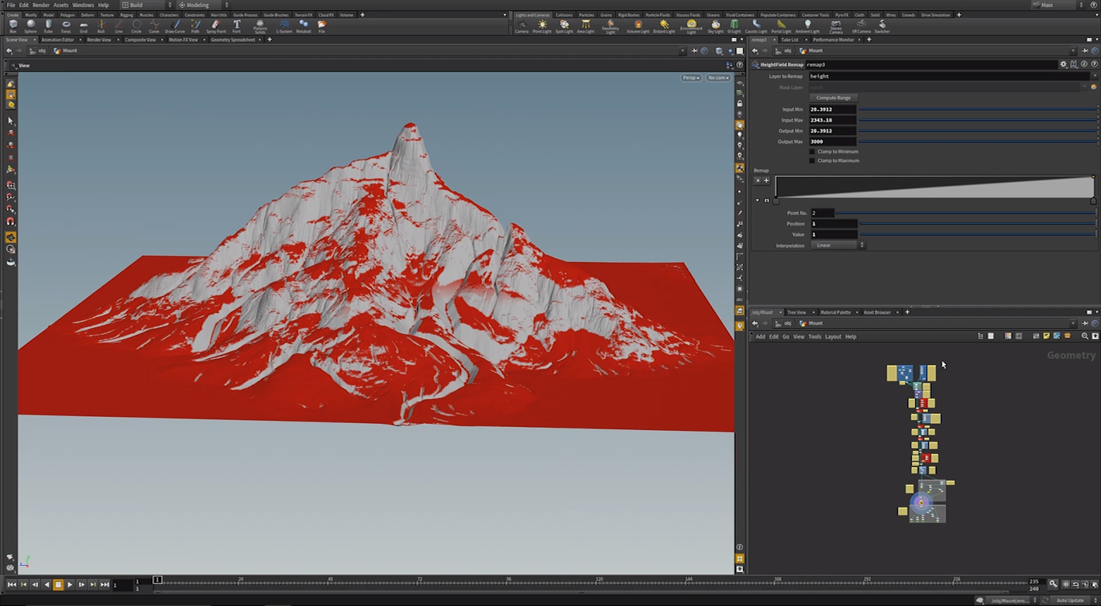 Creating Landscape In Houdini 16 Cg Tutorial
