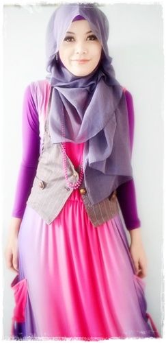 Model busana muslim untuk remaja trendy tahun 2014