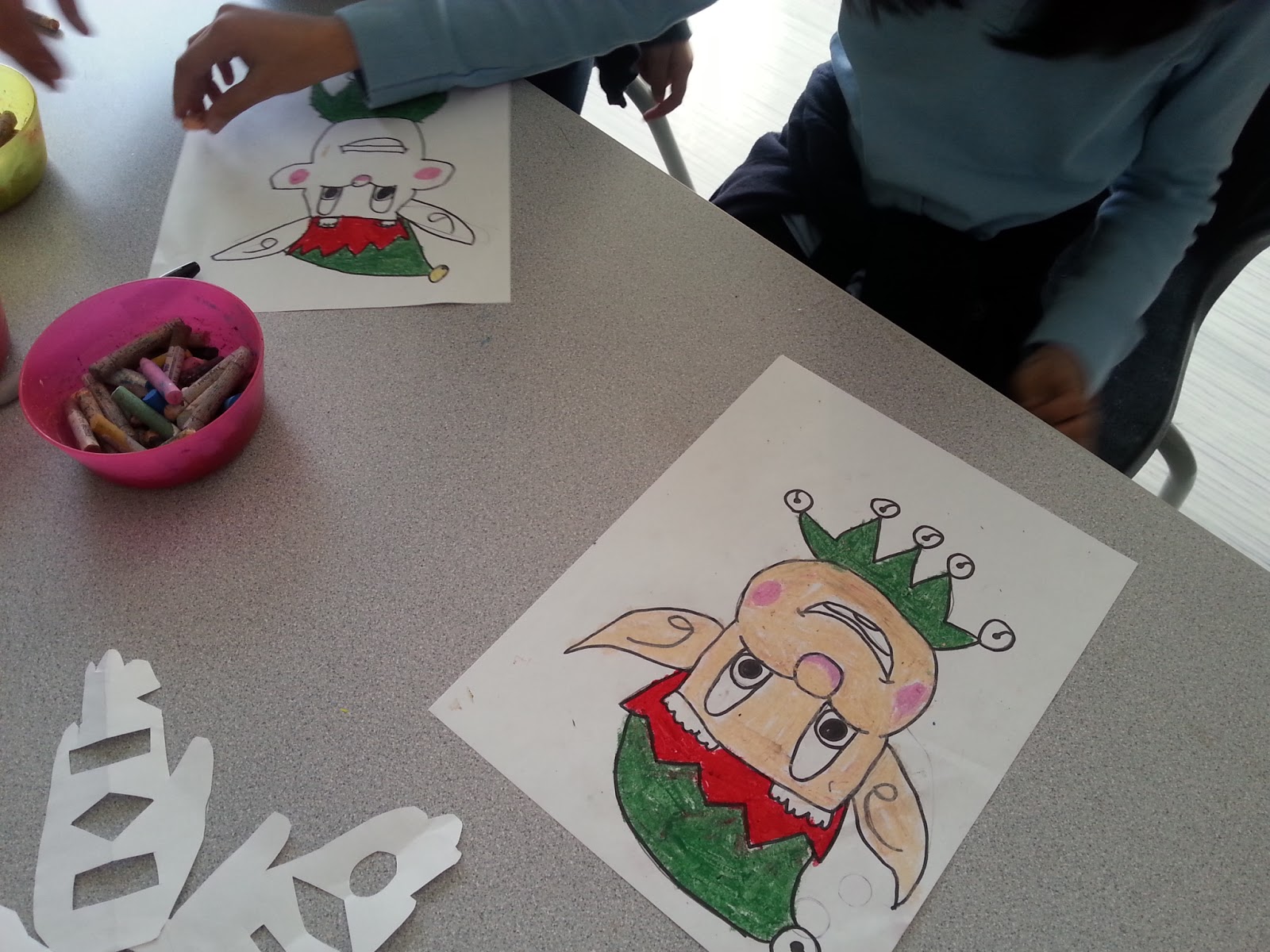 a faithful attempt: Elf Drawings