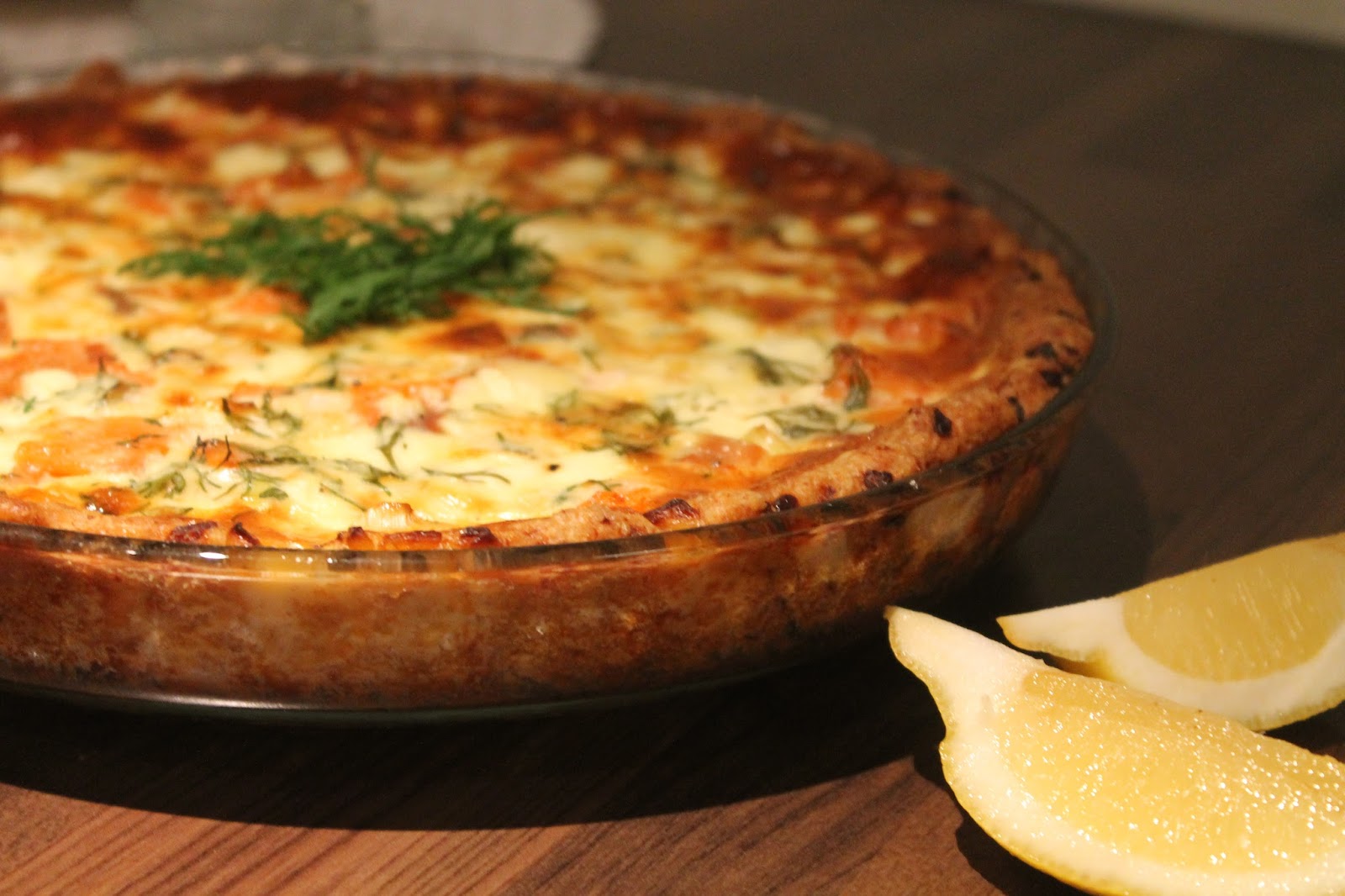 Sarin kotona: Viikonlopun kylmäsavulohipiirakka