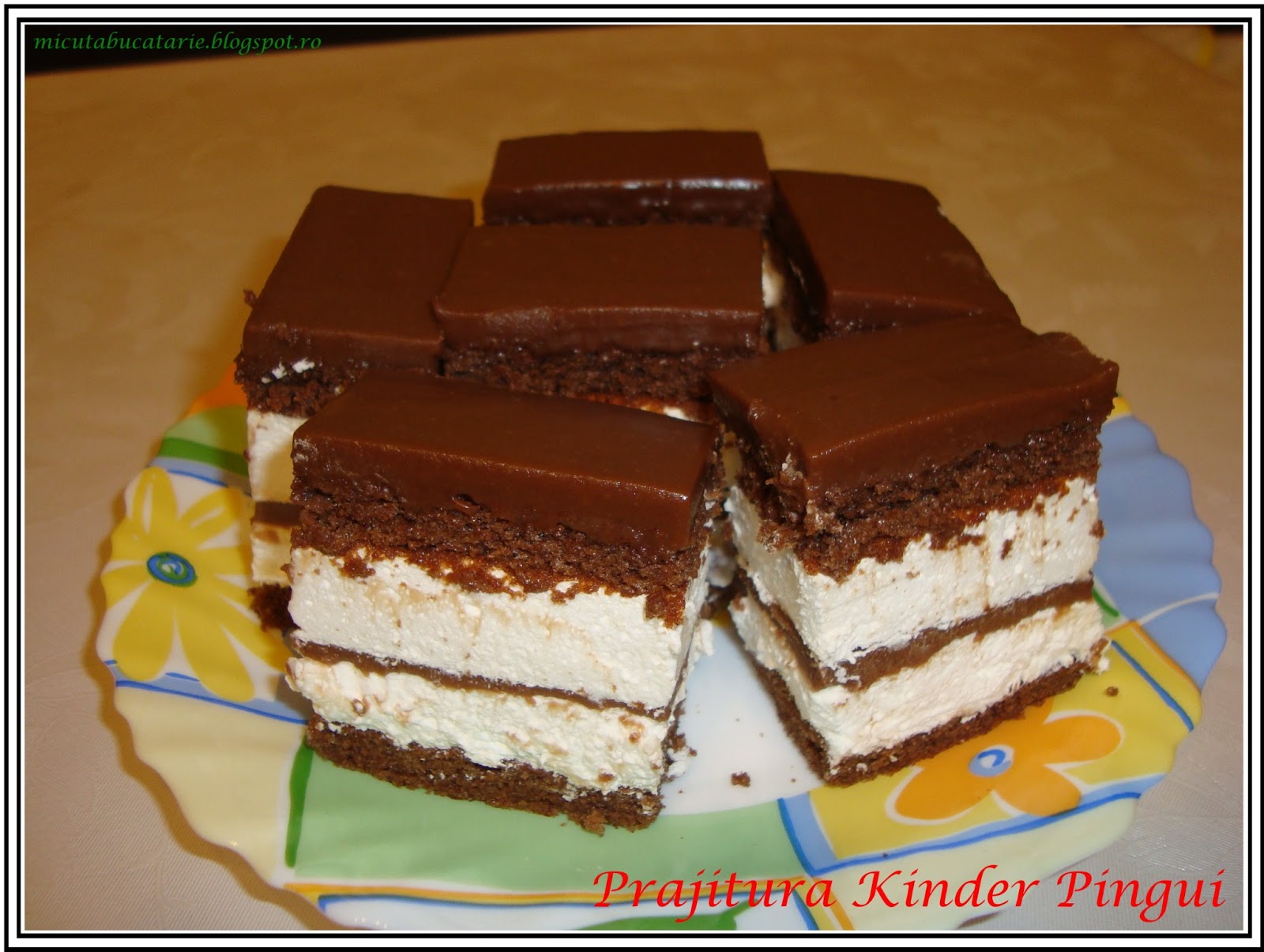 Micuta bucatarie a Ramonei: Prajitura Kinder Pingui