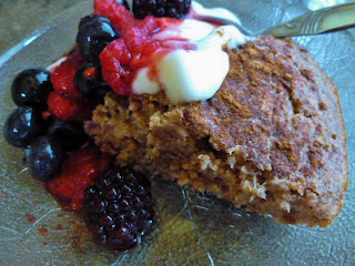 We can begin to feed...: Cinnamon Bun Protein Cake, Sugar/Wheat Free