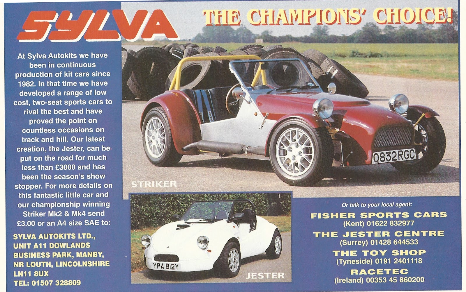 RAND(Squawk): Sylva Autokits Jester, Phoenix, Stylus articles.