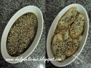 dailydelicious: Happy Cooking with LG SolarDom: Caramel Pecan Bread Pudding