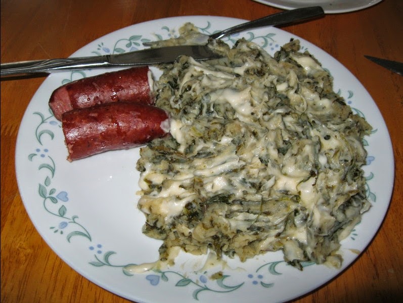 Balcony of Eden: Borekole Recipe (Dutch Kale, or Stamppot)