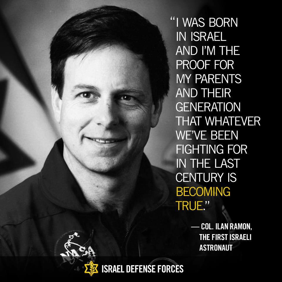 Henoch´s Christen-Zionisten Blog: We Remember: Col. Ilan Ramon