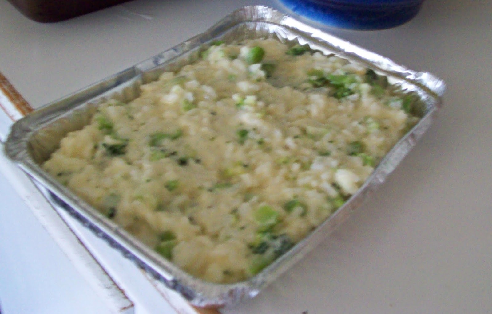 Blue House Journal: Leftover Makeover: Broccoli Rice Casserole