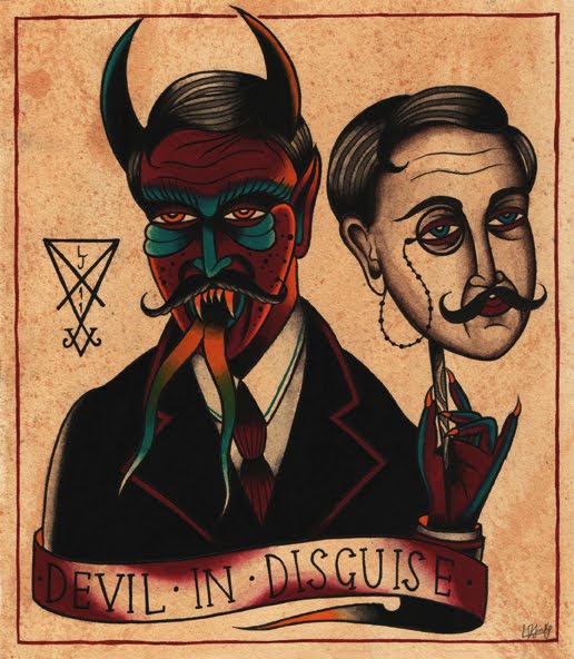 LUKE JINKS ILLUSTRATION: Devil in disguise