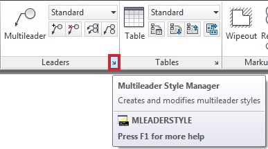AutoCAD 2013 Essential: Multileader Styles - Annotation