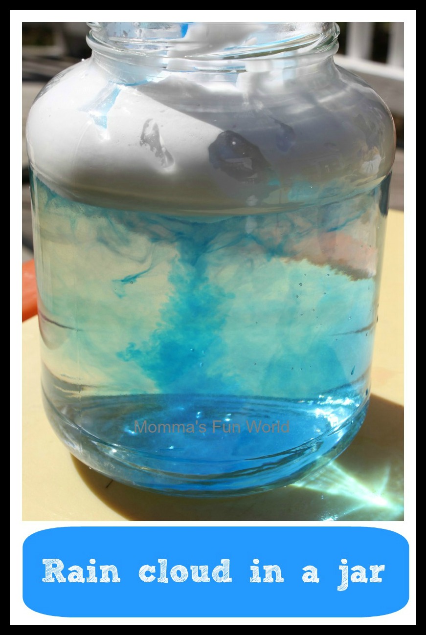 Momma's Fun World: Weather in a jar