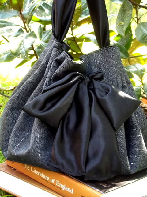 Morning by Morning Productions: Satin Sash Bag