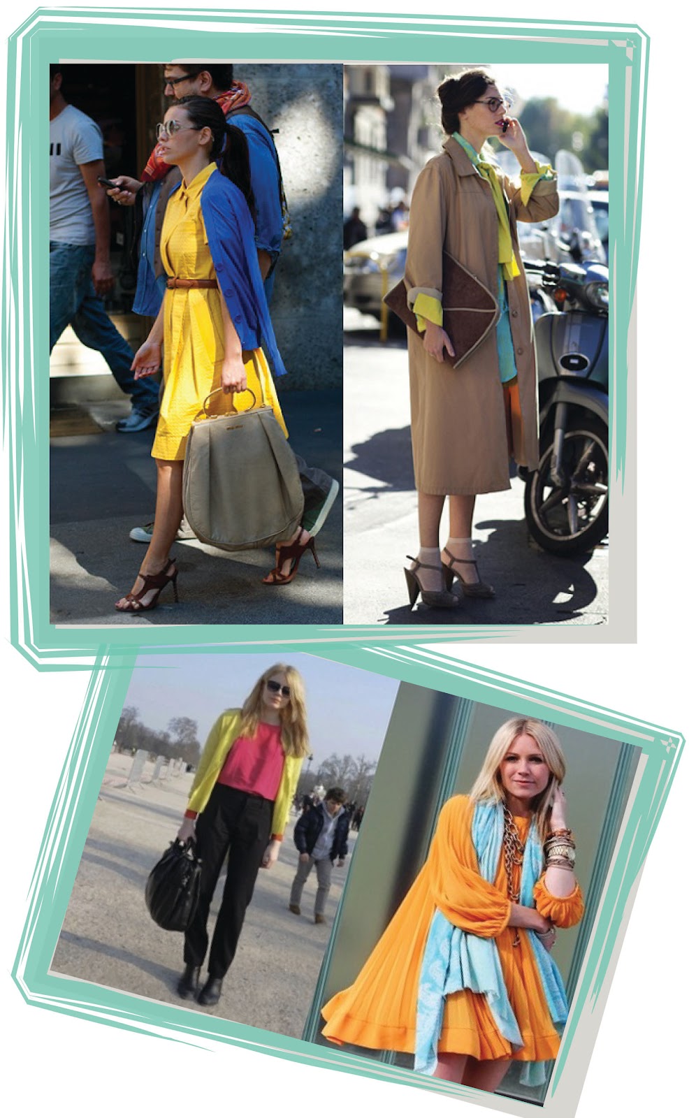 MY ADDICTION 2 FASHION: Street Style: Color-Block
