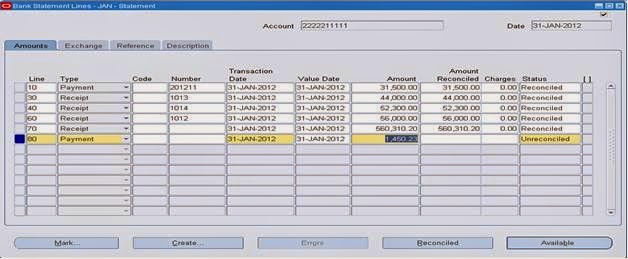Oracle Applications: Oracle R12 Cash Management