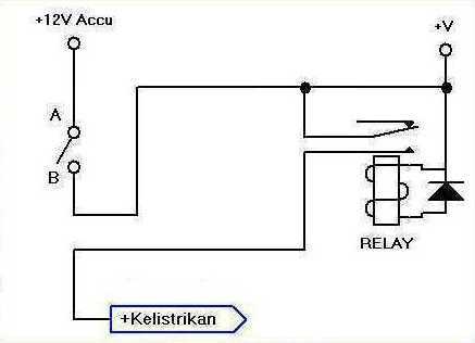Cara Membuat Pengaman Sepeda Motor Dengan Sensor Sentuh | Dwi Giono's Blog