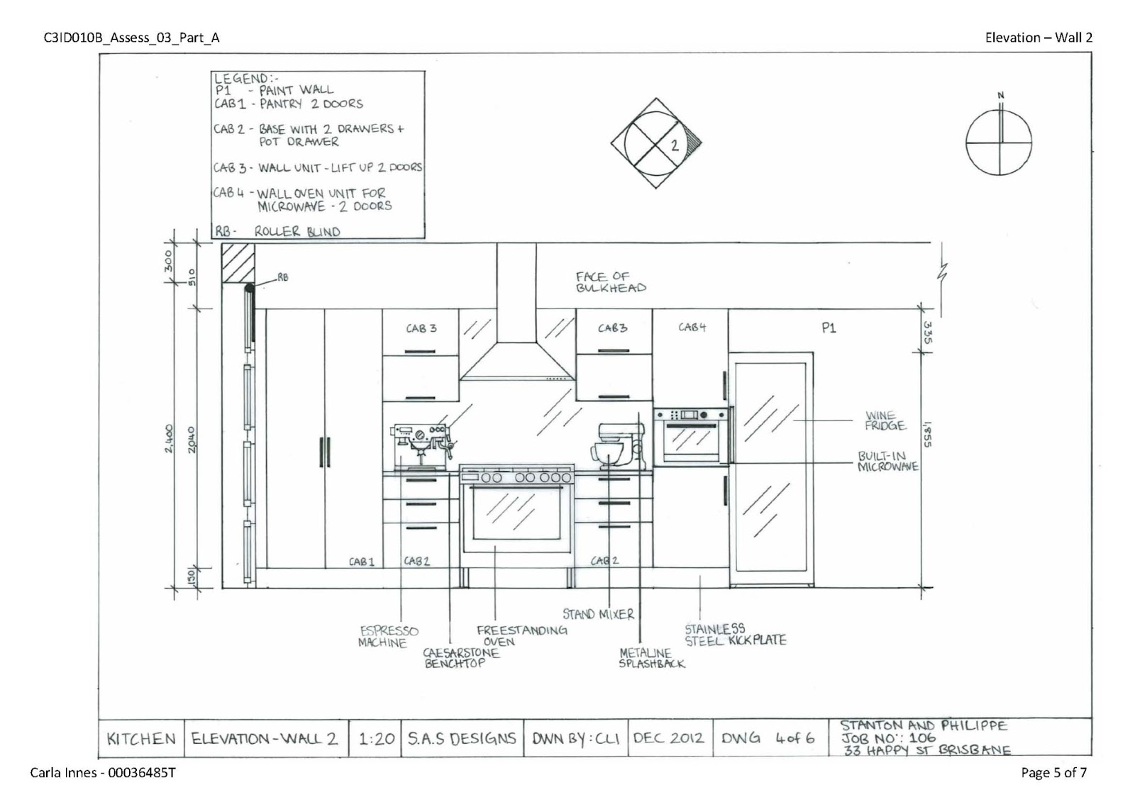 Interiors: C3ID0010B Kitchen Design Technical Documentation