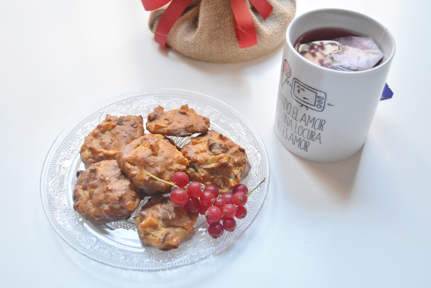 Galletas rellenas de fruta FIT (receta rápida) - Un toque de color