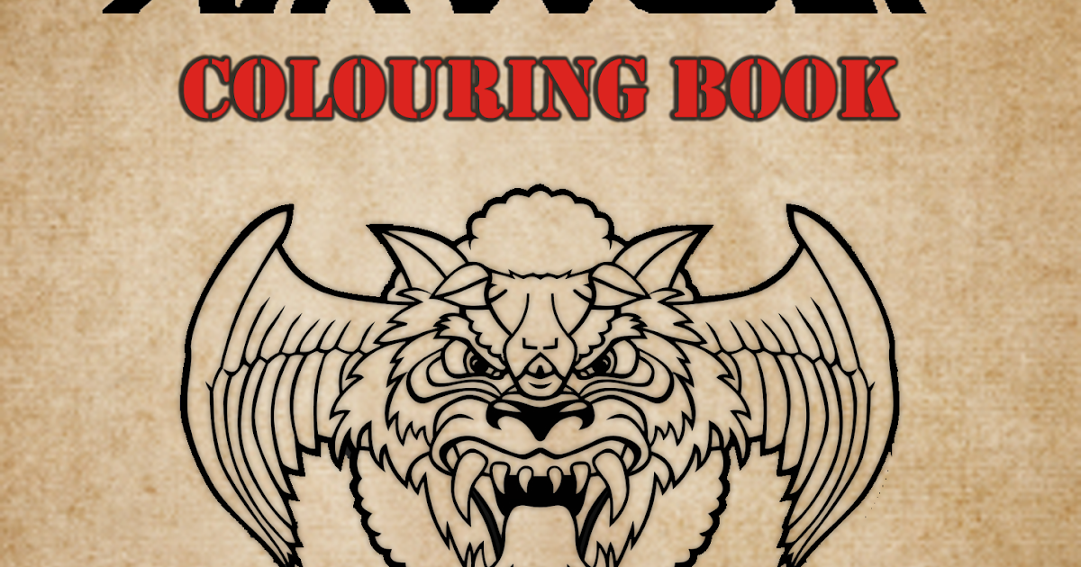 The Airwolf UPC Serial & Merchandise Database: Airwolf Colouring Book ...