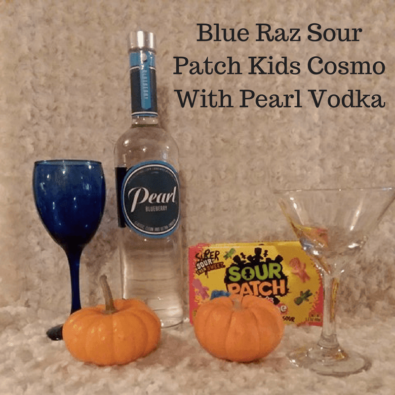 Happy Halloween Grown-Up Style~ Blue Raz Sour Patch Kids Cosmo With ...