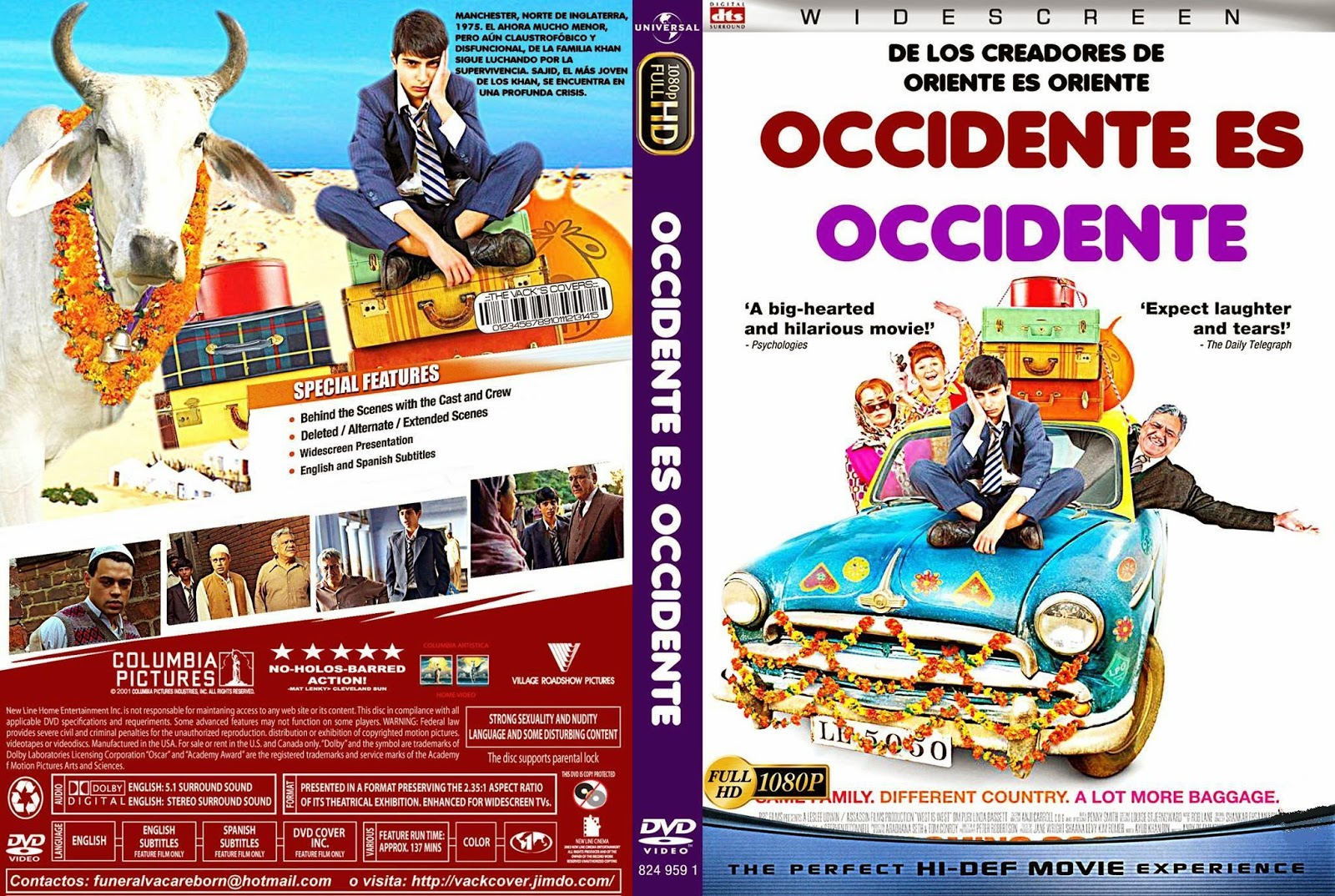 ESTRENOS EN BLU RAY: OCCIDENTE ES OCCIDENTE