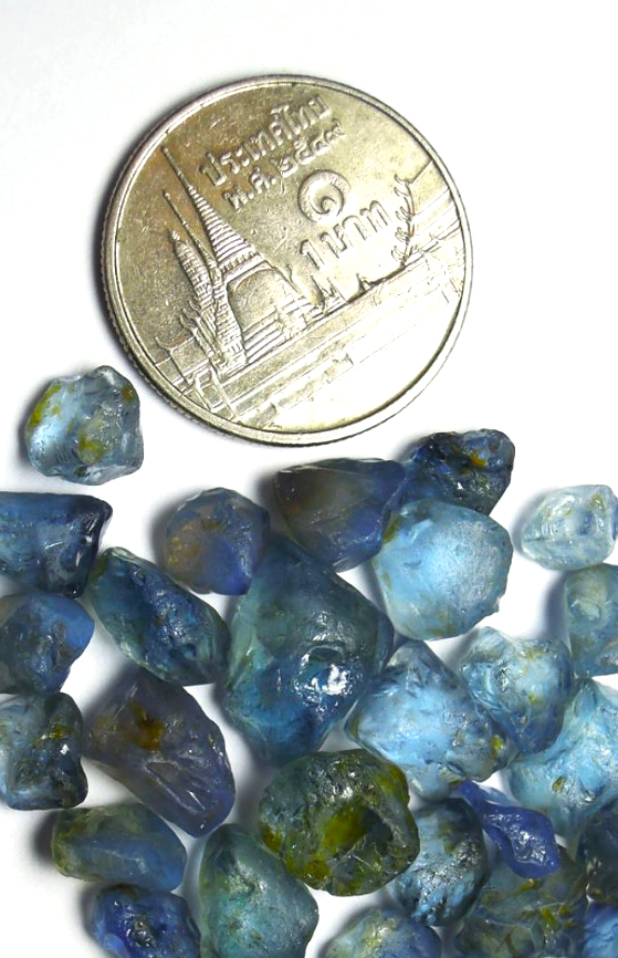 El Arte de la Orfebrería y Joyería : Los zafiros azules de Nigeria