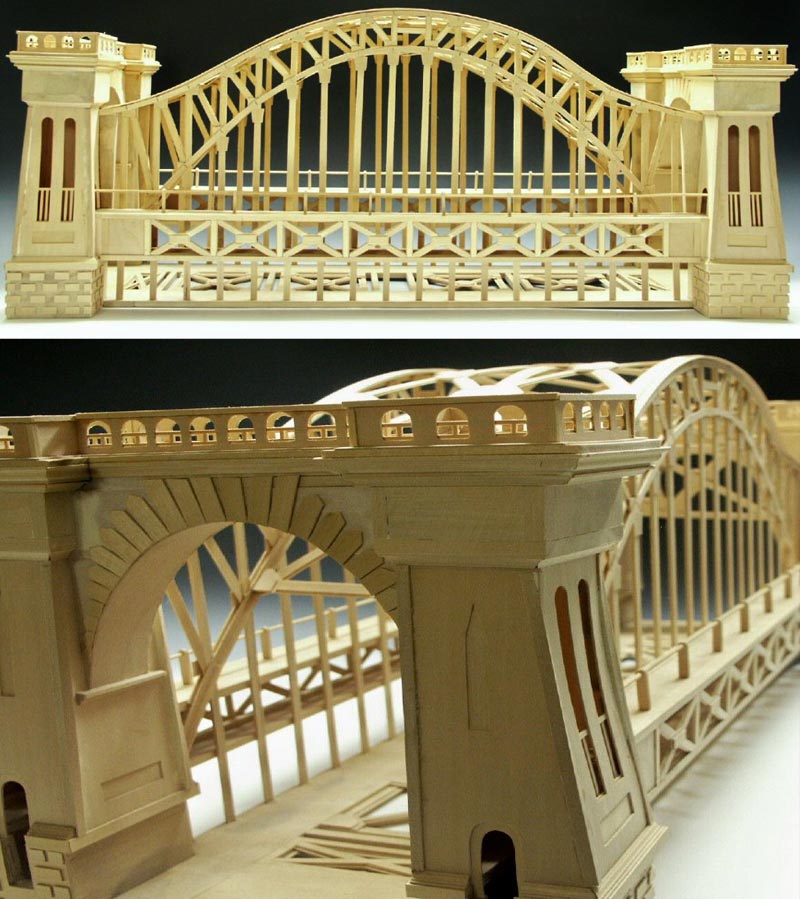 Building Collector: Hell Gate Bridge New York Replicas