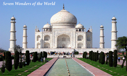 India Travel Guide: India Travel - Seven Wonders of the World in Taj Mahal