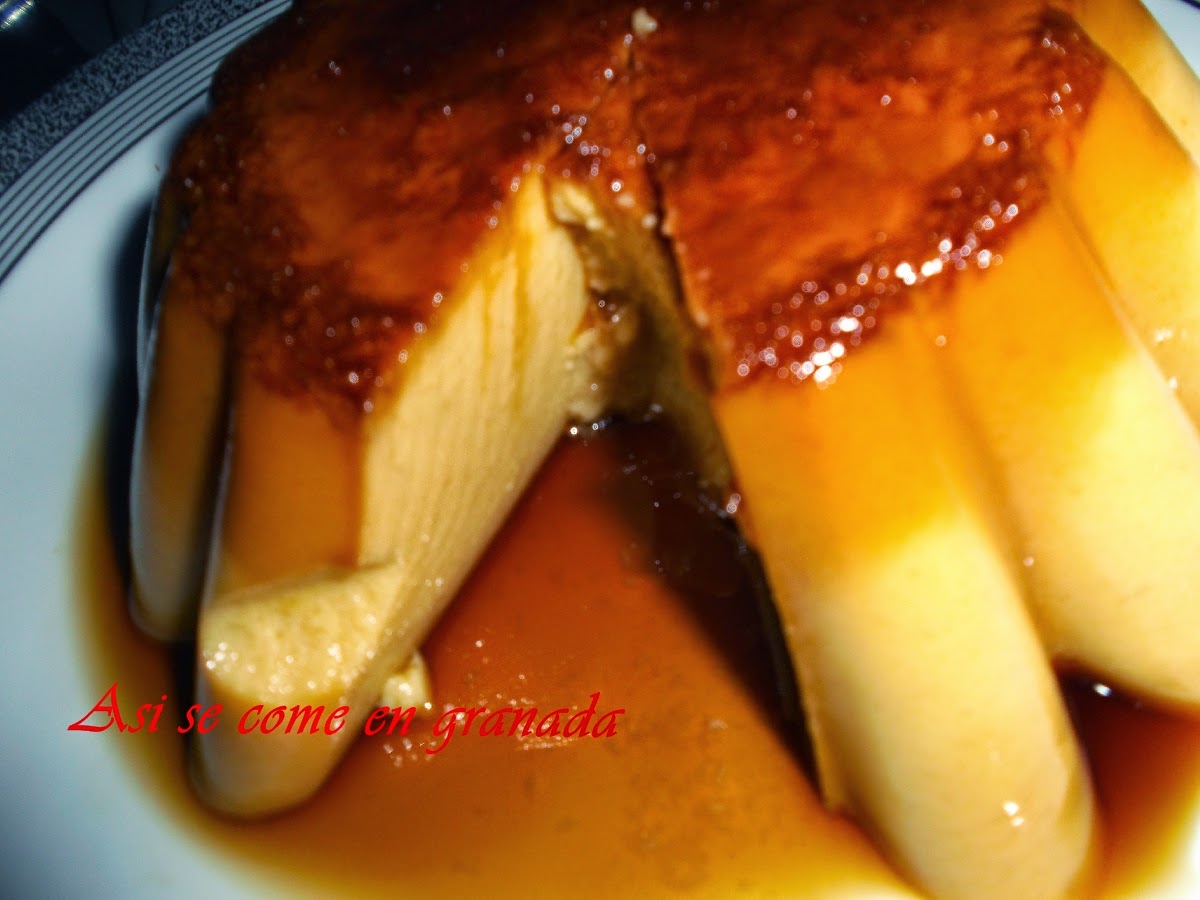 Así se come en Granada.: Pudding