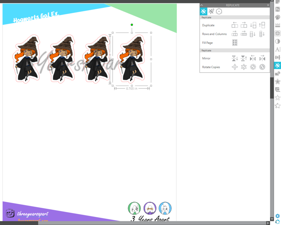 How to Make Your Art Into Stickers | GIMP & Silhouette | 3 Years Apart