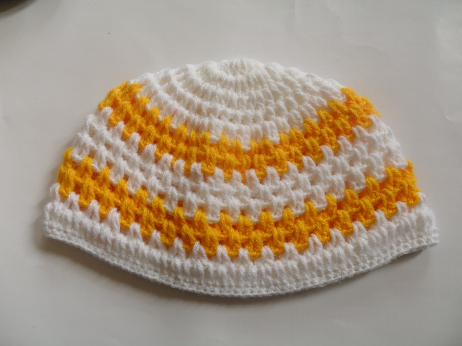 Chanteek'sCrowd: Topi kait - Crochet hat (Baby) II
