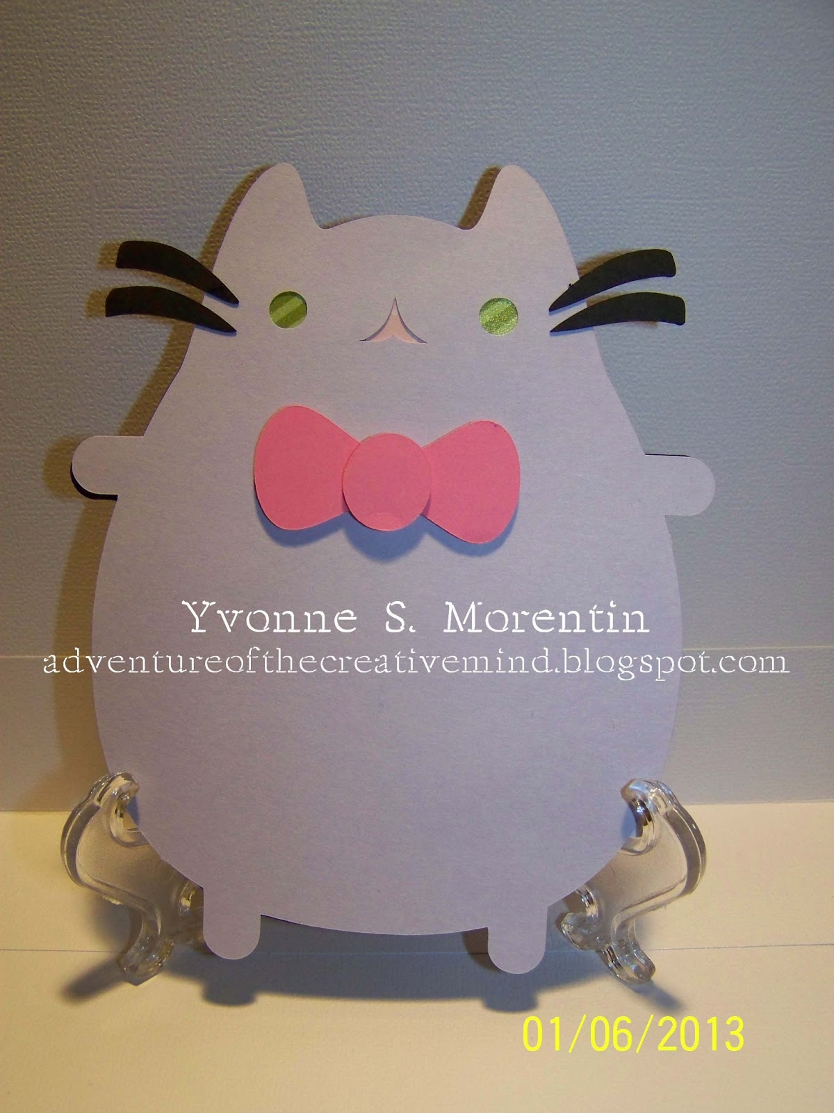Adventure of the Creative Mind...: Pusheen With Bowtie Graduation Gift ...