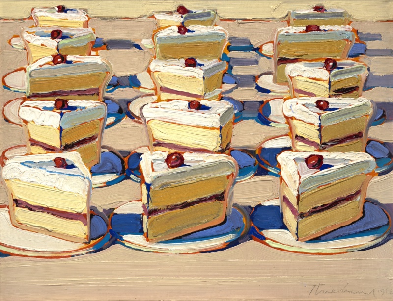 ART & ARTISTS: Wayne Thiebaud (cakes)