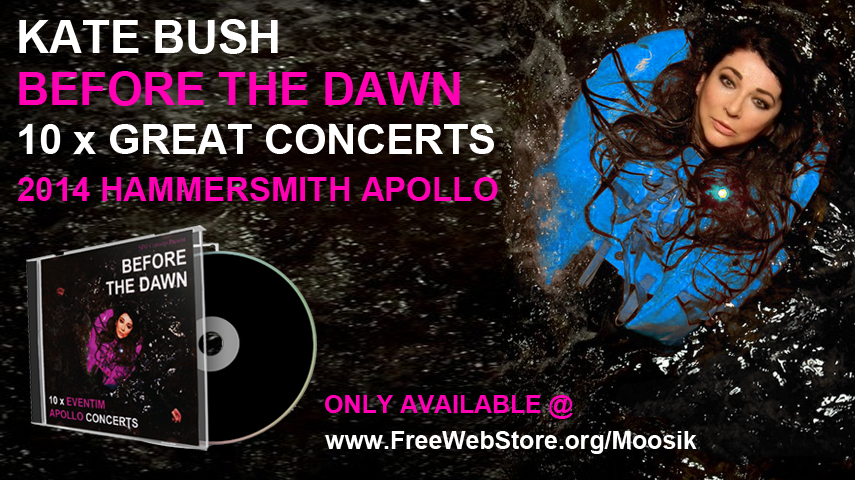Kate Bush Live 2014 - Hammersmith Apollo - Before The Dawn: KATE BUSH ...