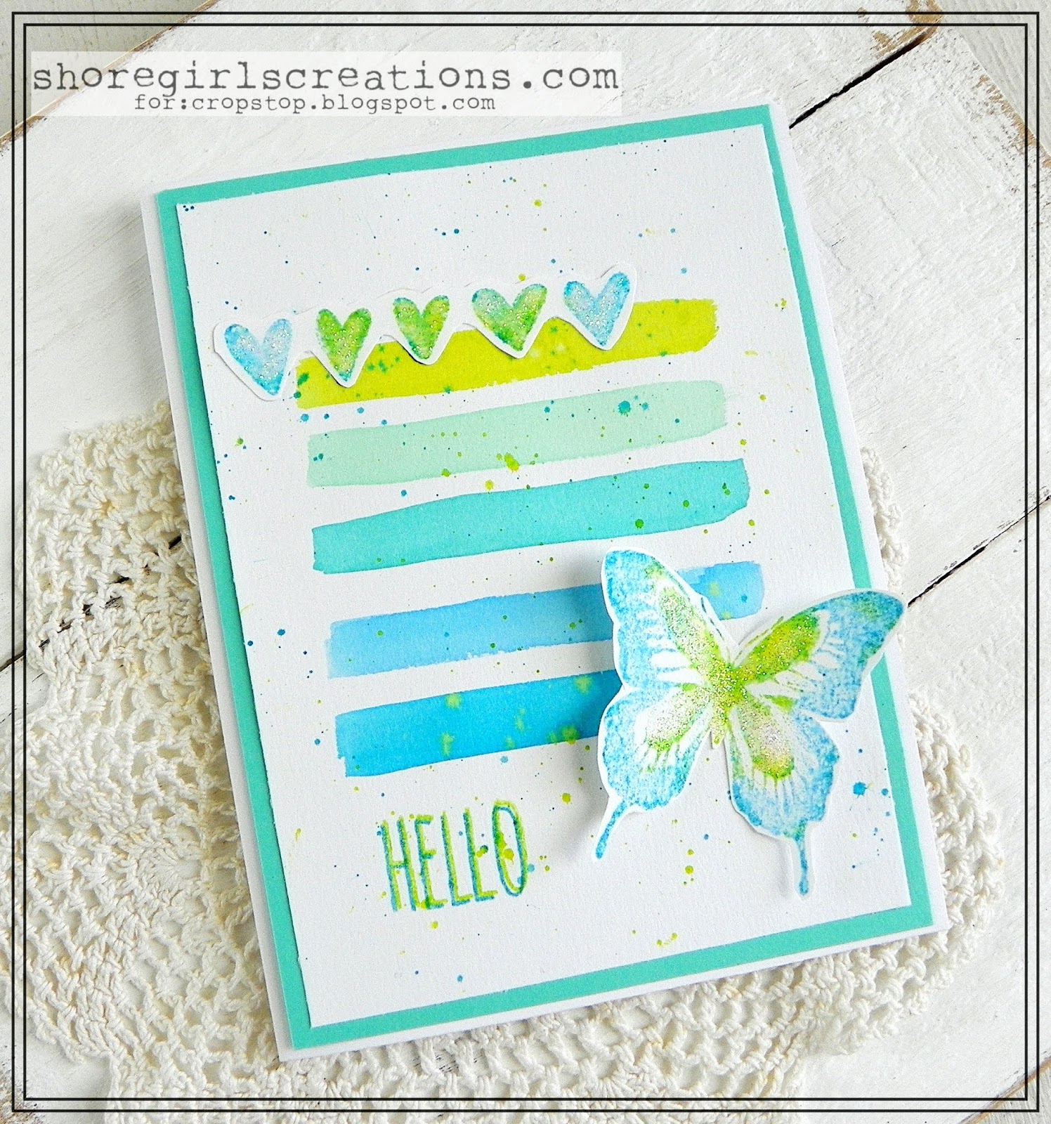 Shoregirl's Creations: Simply Stripes Take #2