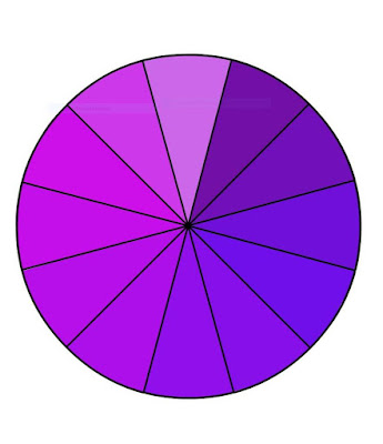 drawing imagine: Mi círculo Cromático Violeta