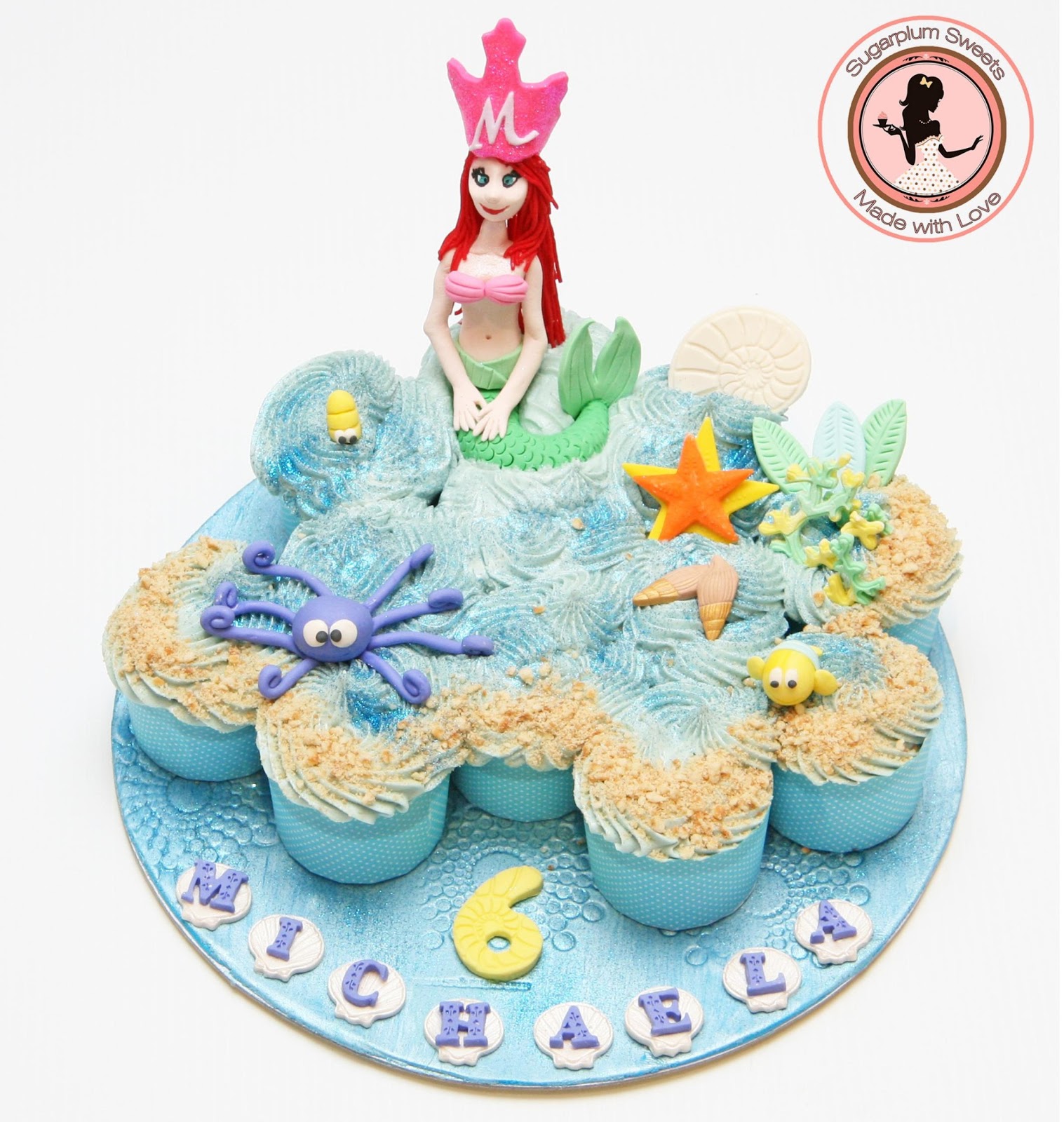 Sugarplum Sweets Mermaid Cupcakes