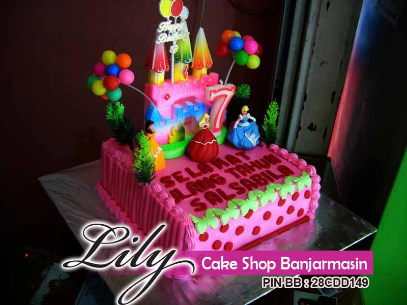 Lily Cake Shop Banjarmasin: KUE ULTAH TEMA PRINCESS