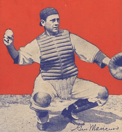 Former New York Giants Italian / American Star Catcher: Gus Mancuso ...