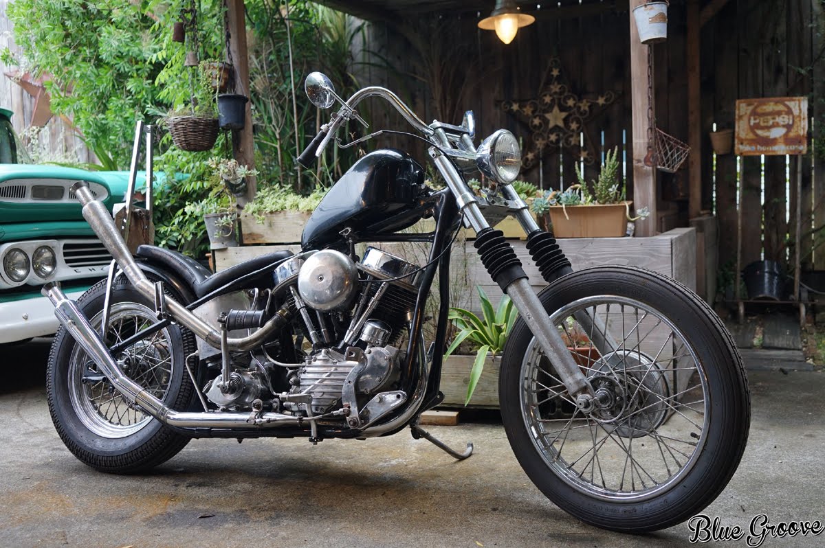 BLUE GROOVE SHOP BLOG: - SOLD - 49` PANHEAD CHOPPER