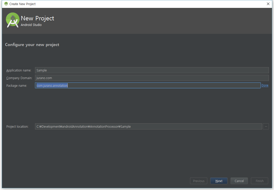 JuranoSaurus: Gradle 기반으로 Android Annotation Apt Processor 만들기.