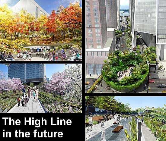 Art Now and Then: High Line Park, New York City