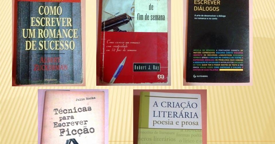 Meus Livros meus contos: Meus livros sobre escrita
