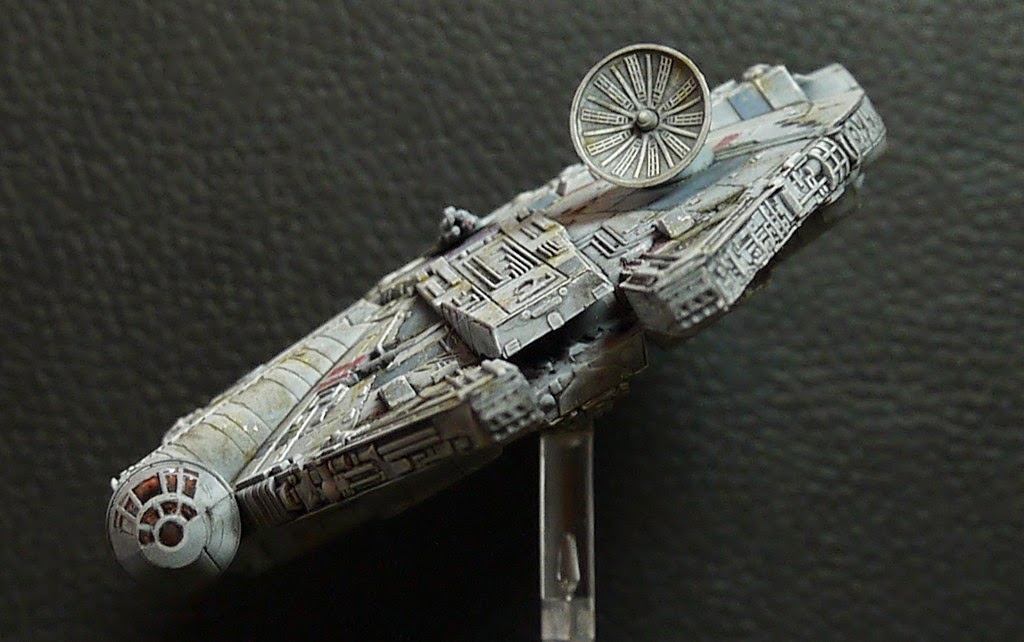 Rule 37: X-Wing Showcase : Millenium Falcon Repaint
