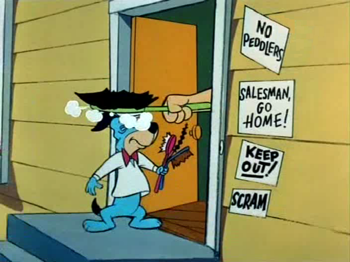 Yowp: Huckleberry Hound — The Scrubby Brush Man