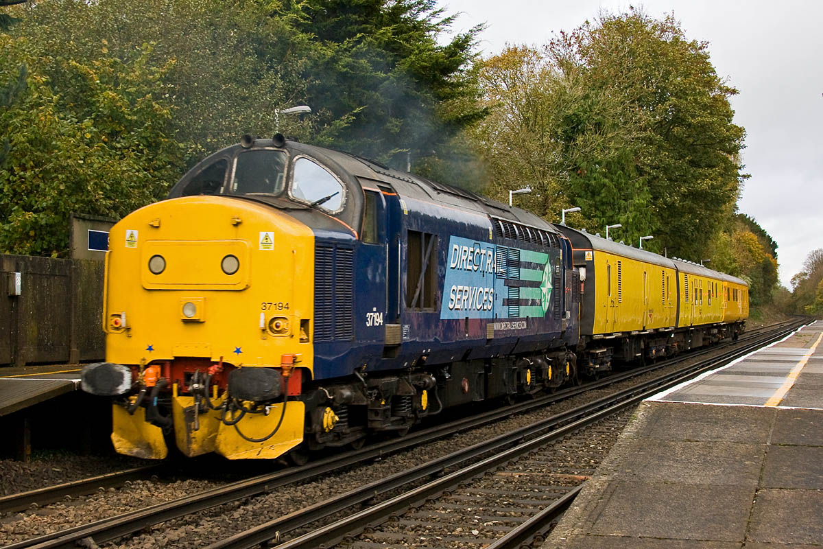 47s and other Classic Power at Southampton: DRS 2016 Class 37 disposals