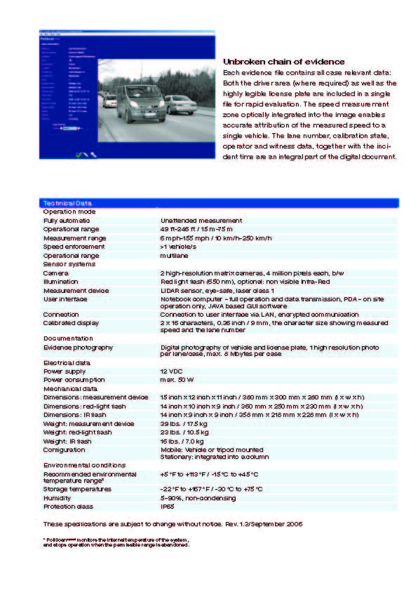 The Future of Society and Country: Vitronic Poliscan Speed Cameras ...