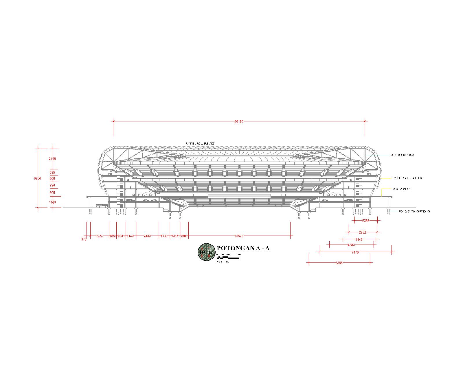 ARSITEKTUR MODERN: Arsitektur Modern "STADION"