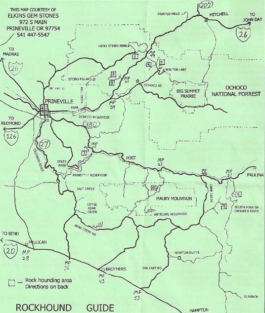 Rockhounding for Beginners: Collection sites/ Maps