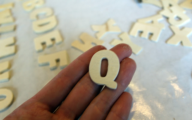 Pretty Posy: {Make: Magnetic Alphabet}