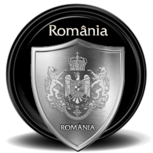 Român,Românesc,România: România Logo Icon 3D
